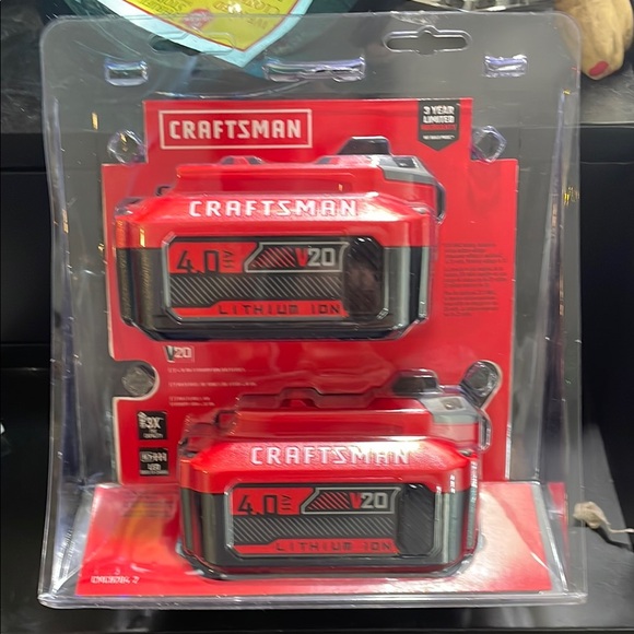 craftsman | Other | Craft V2 Lithium Ion Battery Pack Red | Poshmark